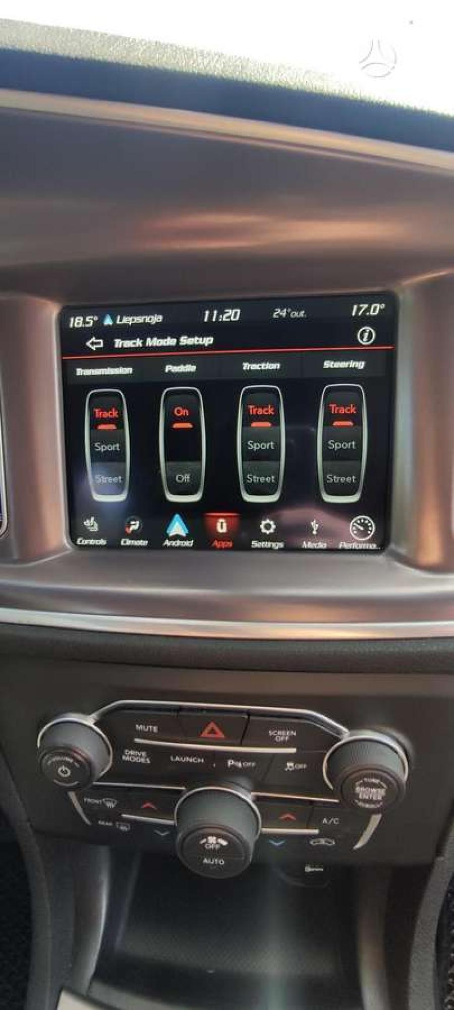 Grey Dodge Charger 2021 in Panevezys, with an engine capacity of 6.42 L and mileage of 78 thousand km for 28900 €, photo 30 on AUTOMOTO.COM.LV