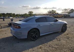 Grey Dodge Charger 2022 in Kaunas, with an engine capacity of 5.70 L and mileage of 50 thousand km for 19800 €, photo 2 on AUTOMOTO.COM.LV