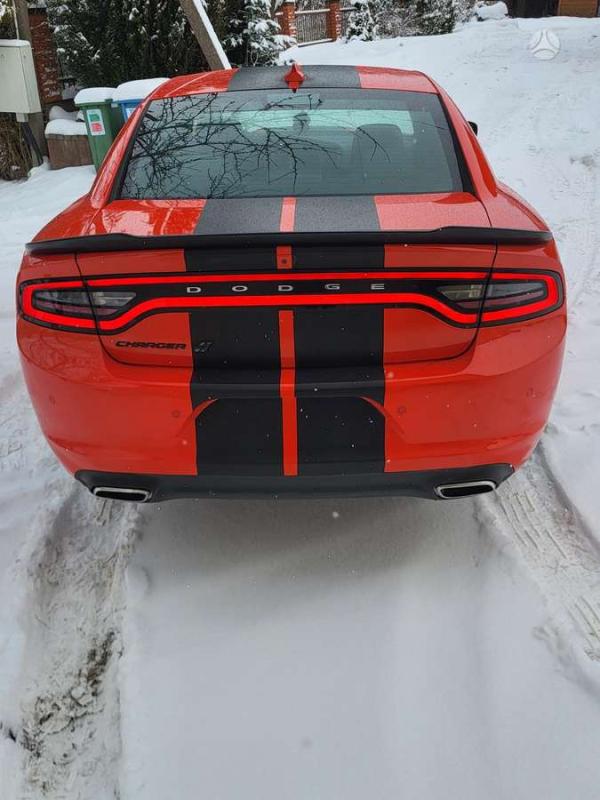 Oranžs Dodge Charger 2019 Kauņa, ar dzinēja tilpumu 3.60 L un nobraukumu 51 tūkst. km par 19200 €, foto 4 vietnē AUTOMOTO.COM.LV