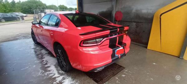 Orange Dodge Charger 2019 in Kaunas, with an engine capacity of 3.60 L and mileage of 51 thousand km for 17700 €, photo 4 on AUTOMOTO.COM.LV