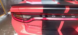 Orange Dodge Charger 2019 in Kaunas, with an engine capacity of 3.60 L and mileage of 51 thousand km for 17700 €, photo 6 on AUTOMOTO.COM.LV