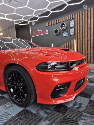Orange Dodge Charger 2022 in Panevezys, with an engine capacity of 6.42 L and mileage of 35 thousand km for 29990 €, photo 7 on AUTOMOTO.COM.LV