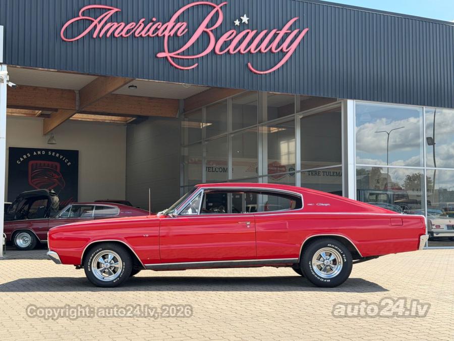 Sarkans Dodge Charger 1966 Tallina, ar dzinēja tilpumu 6.60 L un nobraukumu 1 tūkst. km par 34900 €, foto 7 vietnē AUTOMOTO.COM.LV