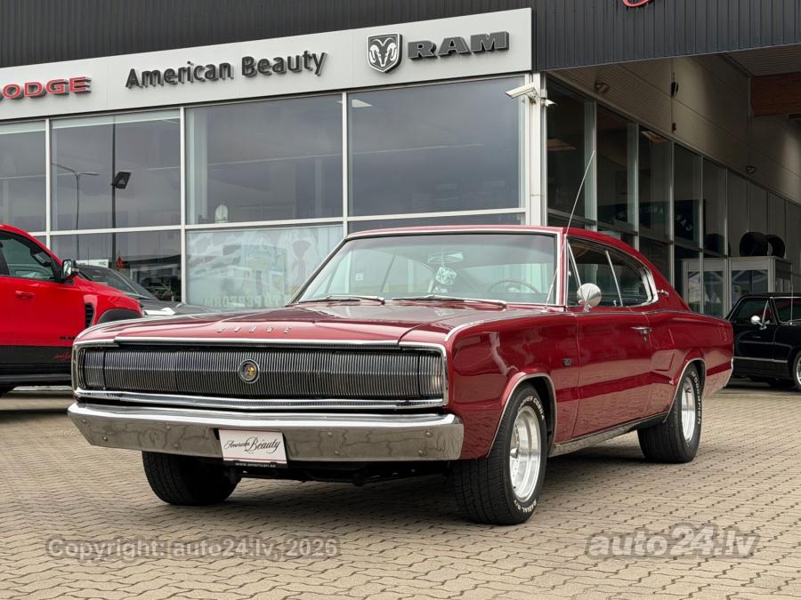 Red Dodge Charger 1966 in Tallinn, with an engine capacity of 6.30 L and mileage of 1 thousand km for 32900 €, photo 3 on AUTOMOTO.COM.LV