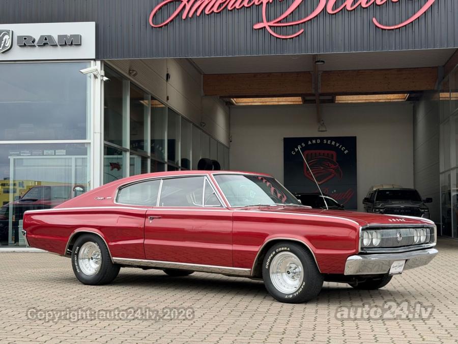 Red Dodge Charger 1966 in Tallinn, with an engine capacity of 6.30 L and mileage of 1 thousand km for 32900 €, photo 8 on AUTOMOTO.COM.LV