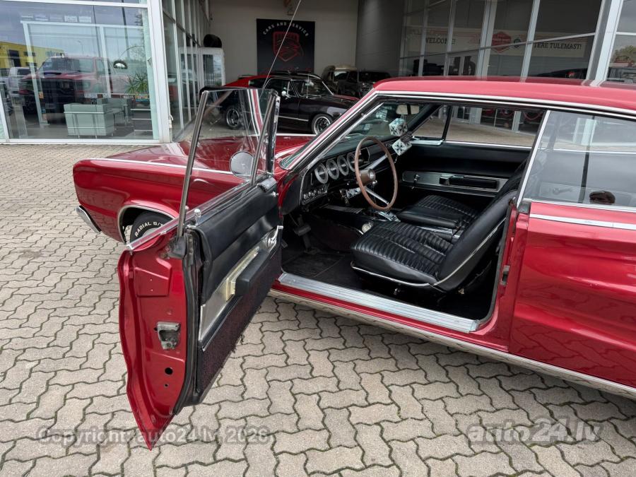 Red Dodge Charger 1966 in Tallinn, with an engine capacity of 6.30 L and mileage of 1 thousand km for 32900 €, photo 15 on AUTOMOTO.COM.LV