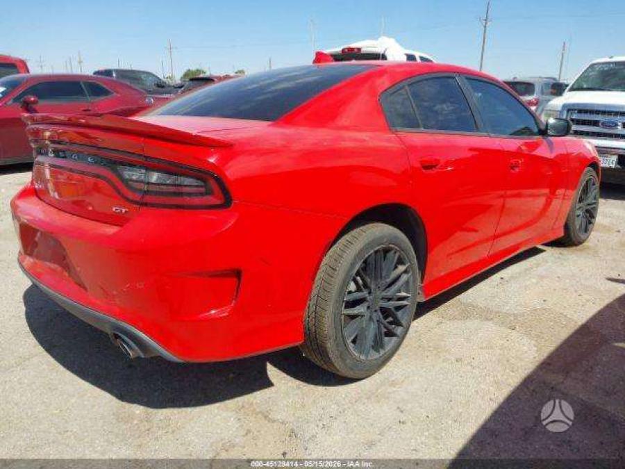 Sarkans Dodge Charger 2023 Klaipėda, ar dzinēja tilpumu 3.60 L un nobraukumu 110 tūkst. km par 10000 €, foto 3 vietnē AUTOMOTO.COM.LV