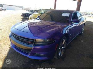 Violet Dodge Charger 2016 in Klaipeda, with an engine capacity of 5.70 L and mileage of 239 thousand km for 6500 €, photo 3 on AUTOMOTO.COM.LV