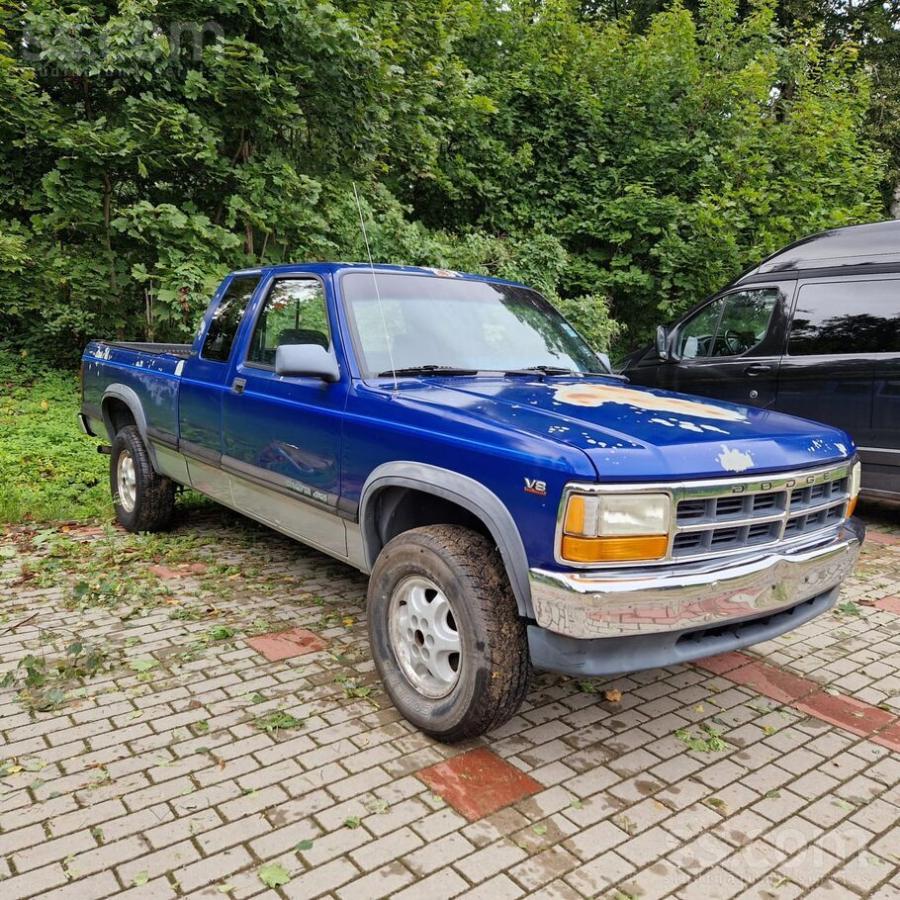 Zils Dodge Dakota 1994 Daugavpils, ar dzinēja tilpumu 5.20 L un nobraukumu 32 tūkst. km par 3900 €, foto 3 vietnē AUTOMOTO.COM.LV