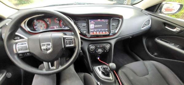 Black Dodge Dart 2015 in Kaunas, with an engine capacity of 2.40 L and mileage of 130 thousand km for 1400 €, photo 3 on AUTOMOTO.COM.LV