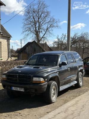 Черный Додж Дюранго 1999 в Радвилишкис, объемом двигателя 5.90 л и пробегом 500 тыс. км за 1500 €, фото 3 на AUTOMOTO.COM.LV