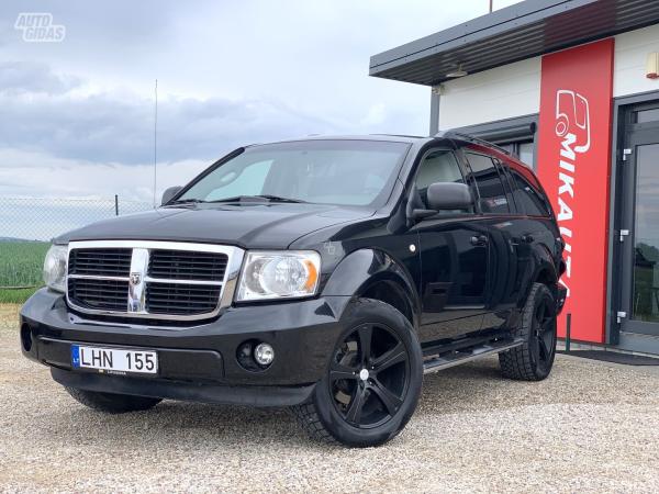 Melns Dodge Durango 2007 Kauņa, ar dzinēja tilpumu 5.70 L un nobraukumu 308 tūkst. km par 7999 €, foto 1 vietnē AUTOMOTO.COM.LV