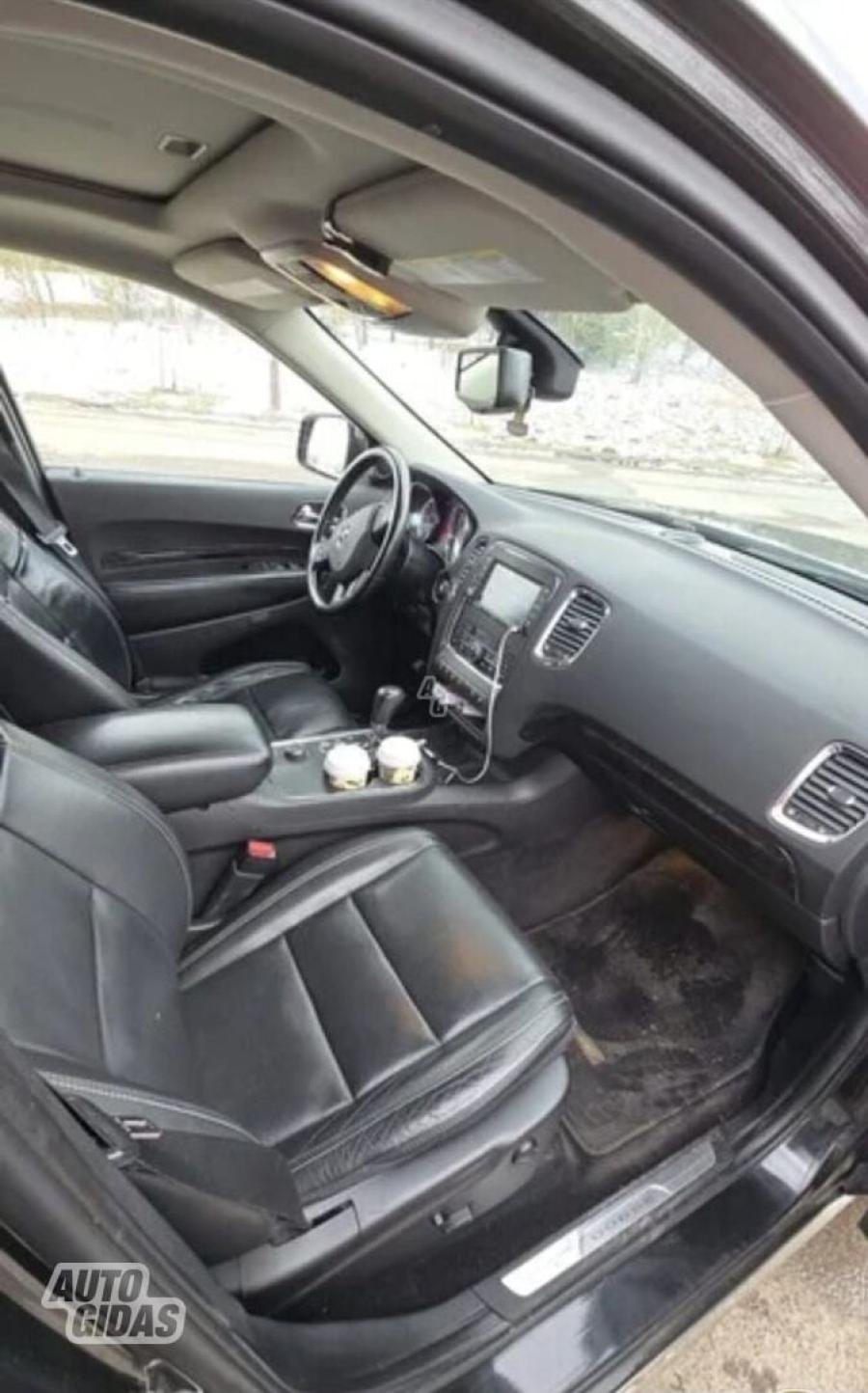 Melns Dodge Durango 2011 Šauļi, ar dzinēja tilpumu 5.70 L un nobraukumu 302 tūkst. km par 5950 €, foto 3 vietnē AUTOMOTO.COM.LV