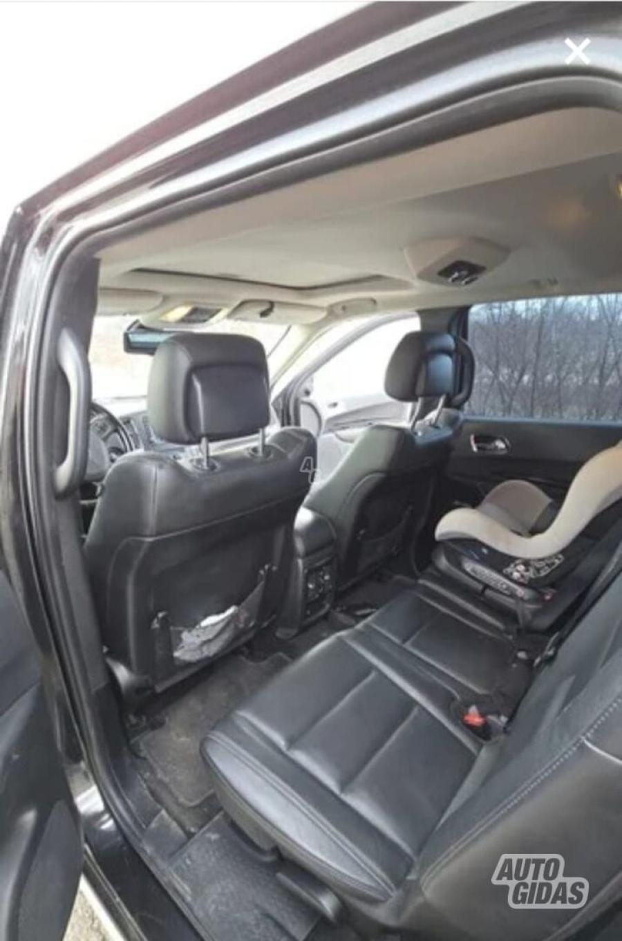 Melns Dodge Durango 2011 Šauļi, ar dzinēja tilpumu 5.70 L un nobraukumu 302 tūkst. km par 5950 €, foto 5 vietnē AUTOMOTO.COM.LV
