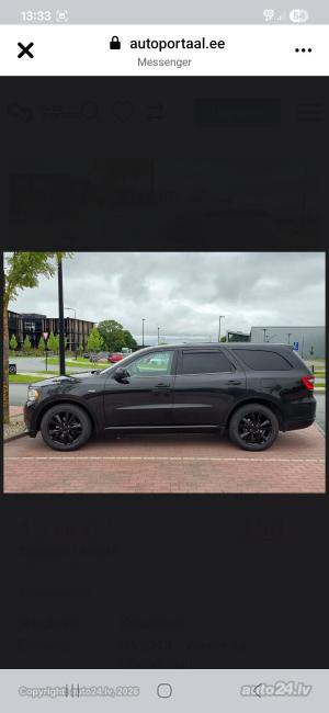 Black Dodge Durango 2013 in Elva, with an engine capacity of 3.60 L and mileage of 375 thousand km for 10500 €, photo 6 on AUTOMOTO.COM.LV