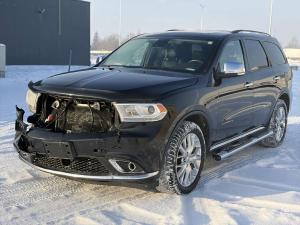 Black Dodge Durango 2014 in Siauliai, with an engine capacity of 3.60 L and mileage of 165 thousand km for 10300 €, photo  on AUTOMOTO.COM.LV