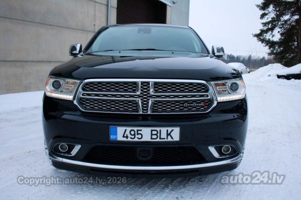 Black Dodge Durango 2014 in Tallinn, with an engine capacity of 3.60 L and mileage of 292 thousand km for 19500 €, photo 2 on AUTOMOTO.COM.LV
