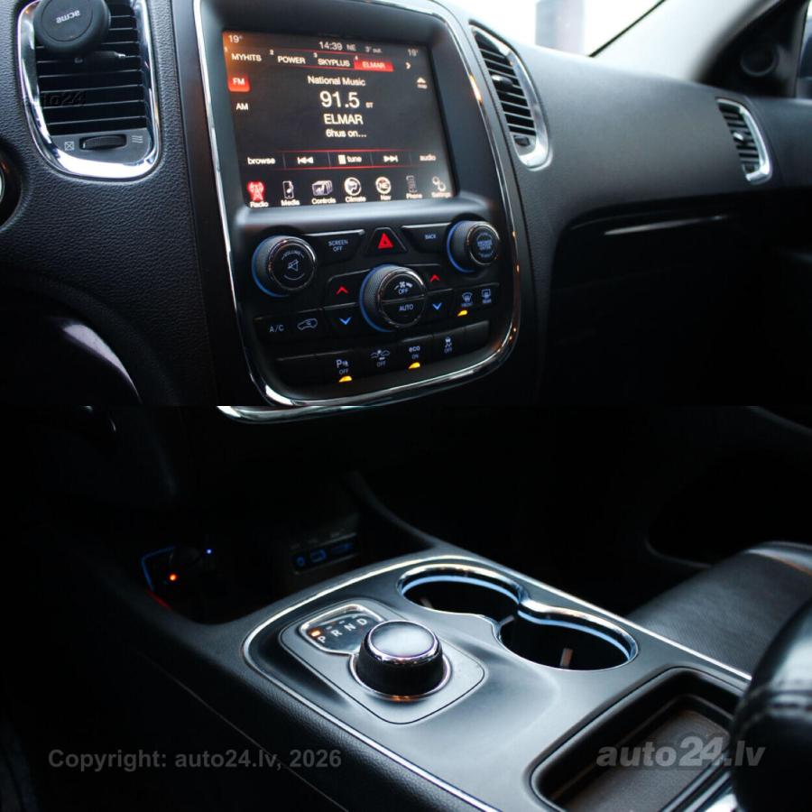 Melns Dodge Durango 2014 Tallina, ar dzinēja tilpumu 3.60 L un nobraukumu 292 tūkst. km par 19500 €, foto 16 vietnē AUTOMOTO.COM.LV