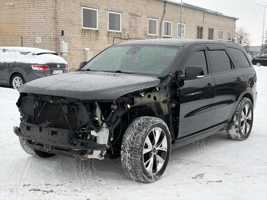 Melns Dodge Durango 2014 Šauļi, ar dzinēja tilpumu 5.65 L un nobraukumu 170 tūkst. km par 9900 €, foto 1 vietnē AUTOMOTO.COM.LV