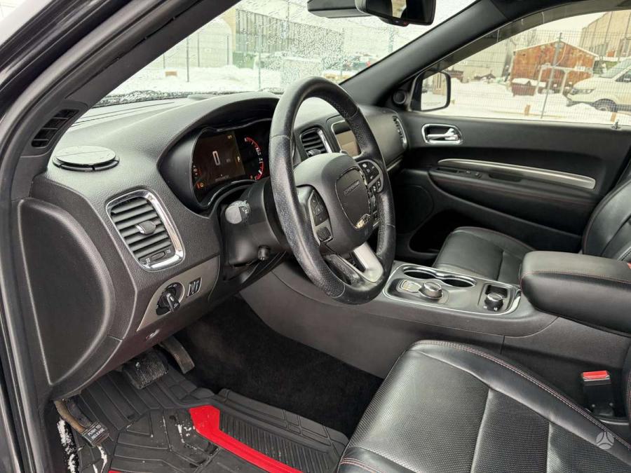 Melns Dodge Durango 2014 Šauļi, ar dzinēja tilpumu 5.65 L un nobraukumu 170 tūkst. km par 9900 €, foto 7 vietnē AUTOMOTO.COM.LV