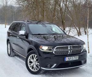 Black Dodge Durango 2014 in Siauliai, with an engine capacity of 3.60 L and mileage of 290 thousand km for 13900 €, photo  on AUTOMOTO.COM.LV