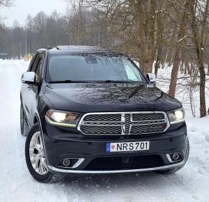 Black Dodge Durango 2014 in Siauliai, with an engine capacity of 3.60 L and mileage of 290 thousand km for 13900 €, photo 2 on AUTOMOTO.COM.LV