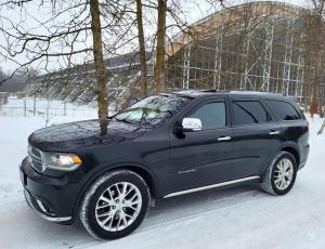 Black Dodge Durango 2014 in Siauliai, with an engine capacity of 3.60 L and mileage of 290 thousand km for 13900 €, photo 13 on AUTOMOTO.COM.LV