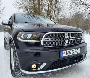 Black Dodge Durango 2014 in Siauliai, with an engine capacity of 3.60 L and mileage of 290 thousand km for 13900 €, photo 17 on AUTOMOTO.COM.LV