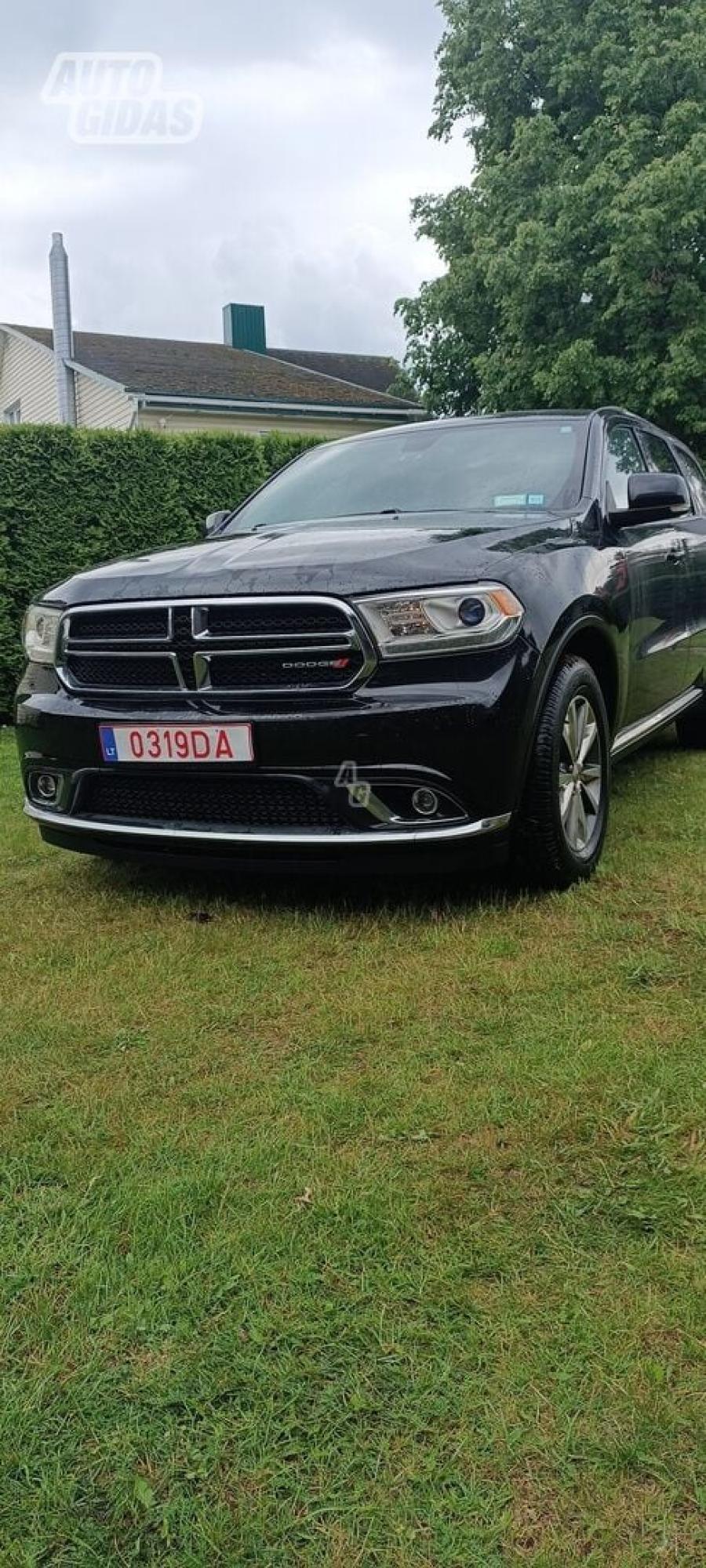 Black Dodge Durango 2014 in Silale, with an engine capacity of 3.60 L and mileage of 202 thousand km for 13000 €, photo 1 on AUTOMOTO.COM.LV