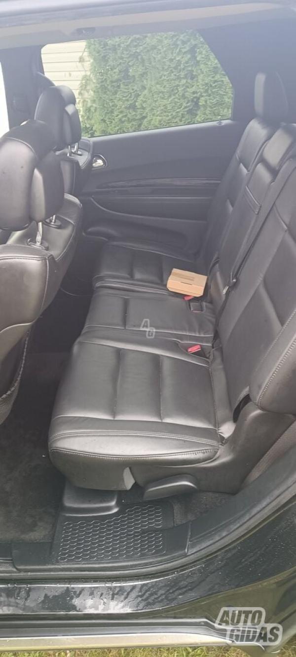 Black Dodge Durango 2014 in Silale, with an engine capacity of 3.60 L and mileage of 202 thousand km for 13000 €, photo 9 on AUTOMOTO.COM.LV