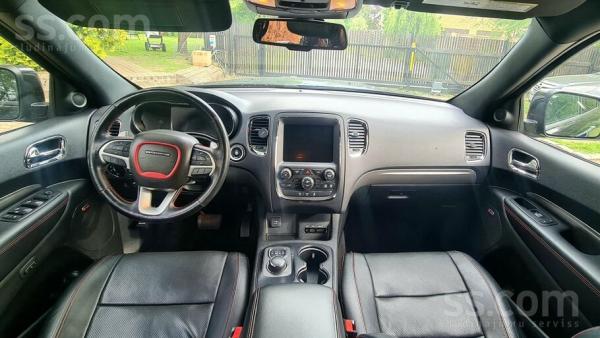 Black Dodge Durango 2014 in Riga, with an engine capacity of 3.60 L and mileage of 280 thousand km for 16000 €, photo 10 on AUTOMOTO.COM.LV