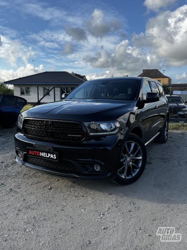 Melns Dodge Durango 2014 Klaipėda, ar dzinēja tilpumu 3.60 L un nobraukumu 198 tūkst. km par 8000 €, foto 1 vietnē AUTOMOTO.COM.LV