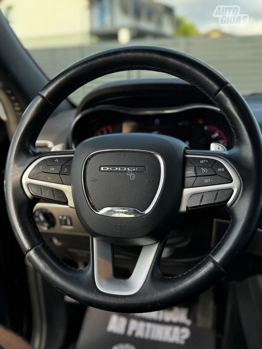 Melns Dodge Durango 2014 Klaipėda, ar dzinēja tilpumu 3.60 L un nobraukumu 198 tūkst. km par 8000 €, foto 17 vietnē AUTOMOTO.COM.LV