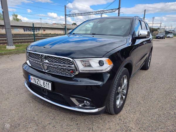 Melns Dodge Durango 2014 Šauļi, ar dzinēja tilpumu 5.70 L un nobraukumu 233 tūkst. km par 15300 €, foto 1 vietnē AUTOMOTO.COM.LV
