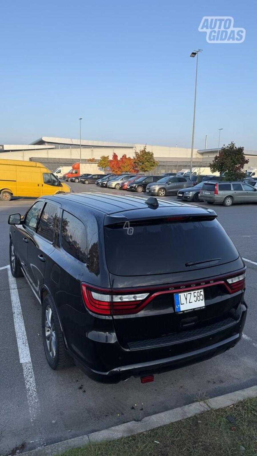 Black Dodge Durango 2014 in Vilnius, with an engine capacity of 3.60 L and mileage of 316 thousand km for 9000 €, photo 6 on AUTOMOTO.COM.LV