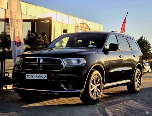 Dodge Durango 2014 Tauragė vietnē Melns Dodge Durango 2014 Tauragė, ar dzinēja tilpumu 3.60 L un nobraukumu 201 tūkst. km par 12500 €, foto 1 vietnē AUTOMOTO.COM.LV