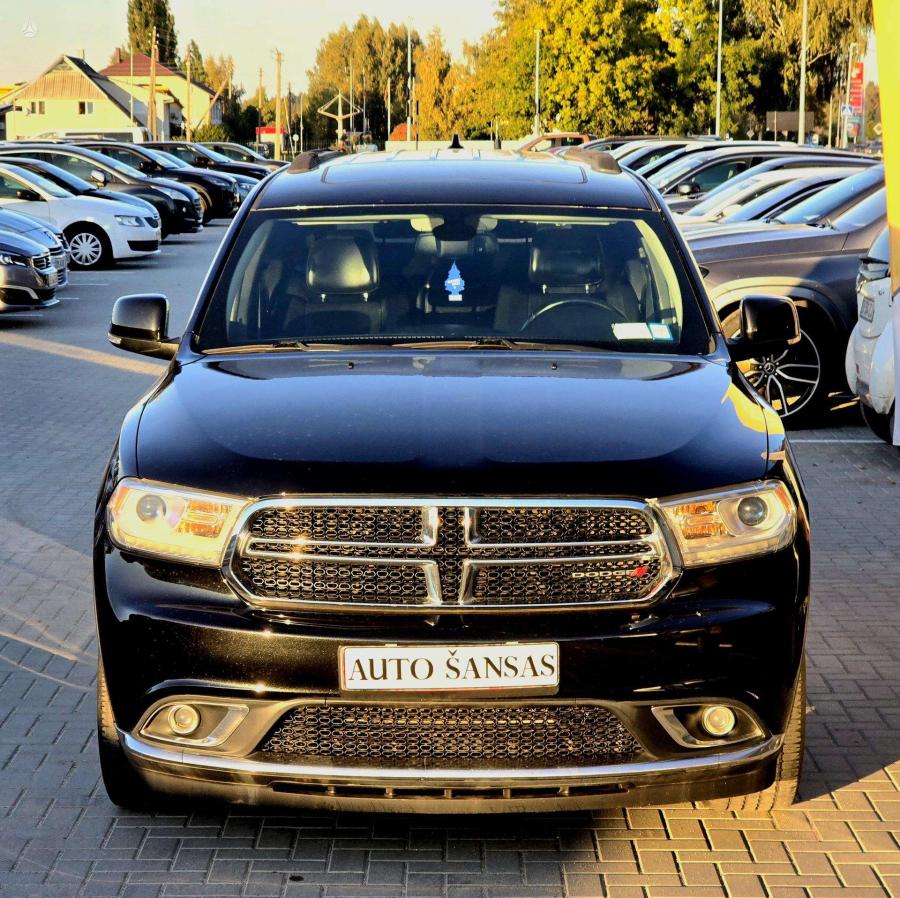 Melns Dodge Durango 2014 Tauragė, ar dzinēja tilpumu 3.60 L un nobraukumu 201 tūkst. km par 12500 €, foto 5 vietnē AUTOMOTO.COM.LV