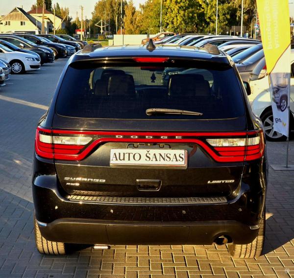 Dodge Durango 2014 Tauragė vietnē Melns Dodge Durango 2014 Tauragė, ar dzinēja tilpumu 3.60 L un nobraukumu 201 tūkst. km par 12500 €, foto 11 vietnē AUTOMOTO.COM.LV