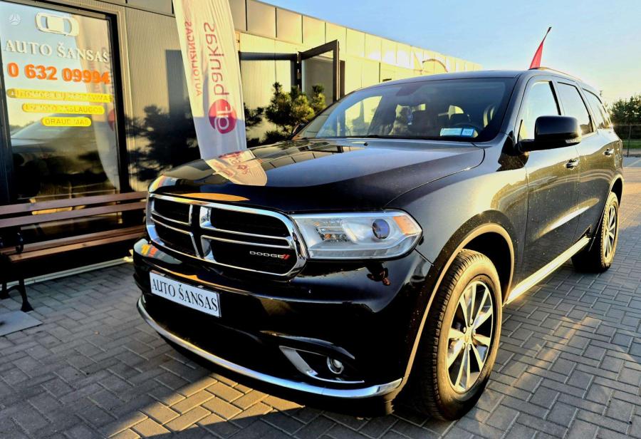 Melns Dodge Durango 2014 Tauragė, ar dzinēja tilpumu 3.60 L un nobraukumu 201 tūkst. km par 12500 €, foto 12 vietnē AUTOMOTO.COM.LV