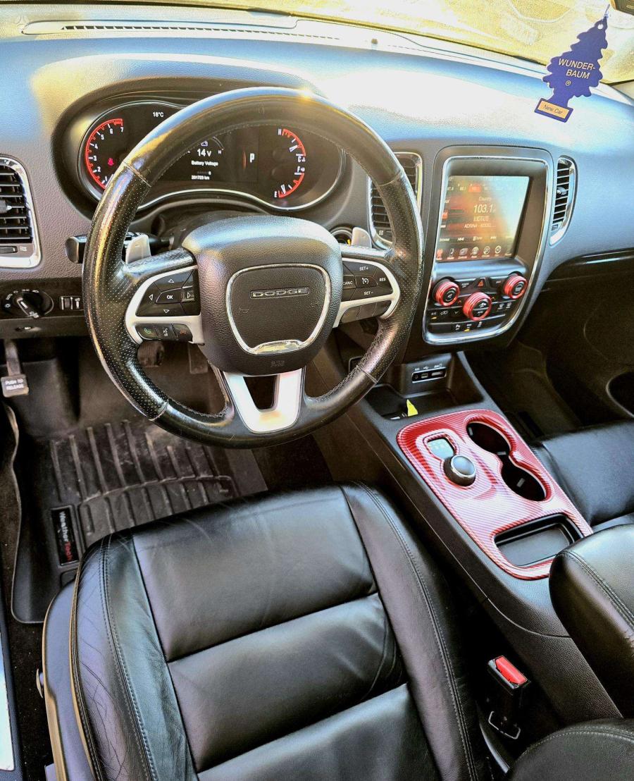 Melns Dodge Durango 2014 Tauragė, ar dzinēja tilpumu 3.60 L un nobraukumu 201 tūkst. km par 12500 €, foto 25 vietnē AUTOMOTO.COM.LV
