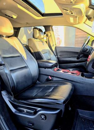 Melns Dodge Durango 2014 Tauragė, ar dzinēja tilpumu 3.60 L un nobraukumu 201 tūkst. km par 12500 €, foto 26 vietnē AUTOMOTO.COM.LV