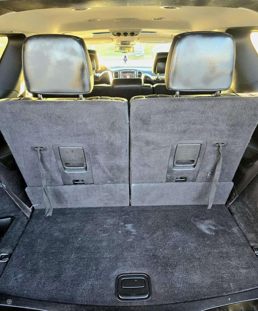 Melns Dodge Durango 2014 Tauragė, ar dzinēja tilpumu 3.60 L un nobraukumu 201 tūkst. km par 12500 €, foto 30 vietnē AUTOMOTO.COM.LV