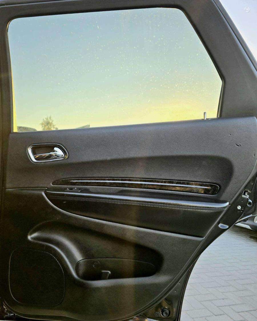 Melns Dodge Durango 2014 Tauragė, ar dzinēja tilpumu 3.60 L un nobraukumu 201 tūkst. km par 12500 €, foto 34 vietnē AUTOMOTO.COM.LV