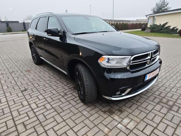 Black Dodge Durango 2015 in Kaunas, with an engine capacity of 3.60 L and mileage of 229 thousand km for 12200 €, photo 7 on AUTOMOTO.COM.LV