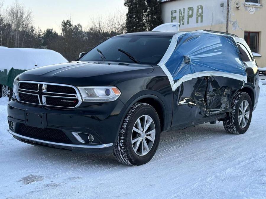 Melns Dodge Durango 2015 Ukmergė, ar dzinēja tilpumu 3.60 L un nobraukumu 169 tūkst. km par 6900 €, foto 3 vietnē AUTOMOTO.COM.LV