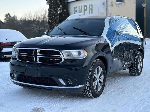 Black Dodge Durango 2015 in Ukmerge, with an engine capacity of 3.60 L and mileage of 169 thousand km for 6900 €, photo 4 on AUTOMOTO.COM.LV