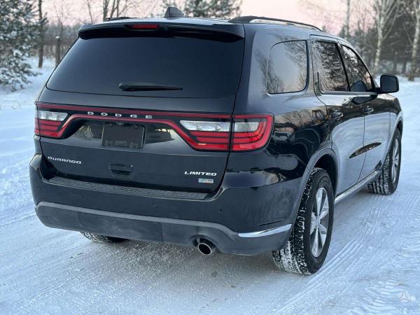 Black Dodge Durango 2015 in Ukmerge, with an engine capacity of 3.60 L and mileage of 169 thousand km for 6900 €, photo 6 on AUTOMOTO.COM.LV