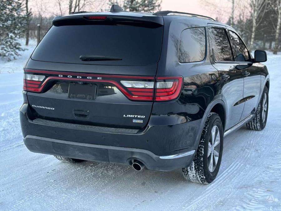 Melns Dodge Durango 2015 Ukmergė, ar dzinēja tilpumu 3.60 L un nobraukumu 169 tūkst. km par 6900 €, foto 6 vietnē AUTOMOTO.COM.LV