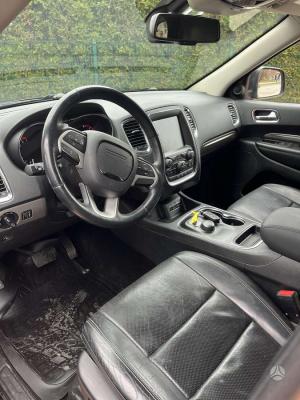 Black Dodge Durango 2015 in Klaipeda, with an engine capacity of 3.60 L and mileage of 256 thousand km for 12200 €, photo 14 on AUTOMOTO.COM.LV