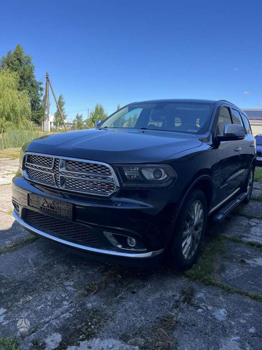 Melns Dodge Durango 2015 Klaipėda, ar dzinēja tilpumu 3.60 L un nobraukumu 275 tūkst. km par 12900 €, foto 5 vietnē AUTOMOTO.COM.LV
